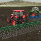 Coupling Of Toothed Harrows v1.0 FS22 Mod | Farming Simulator 22 Mod
