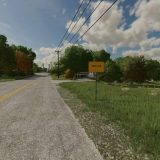 Customizable Town Sign v1.0 FS22 Mod | Farming Simulator 22 Mod
