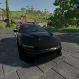 Dodge Charger SRT Police v1.0.1 FS22 Mod | Farming Simulator 22 Mod