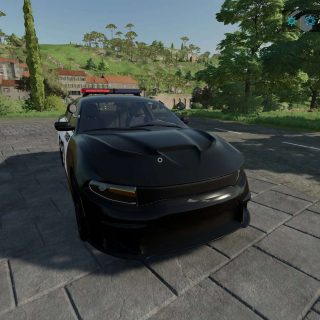 Dodge Charger SRT Police v1.0.1 FS22 Mod | Farming Simulator 22 Mod