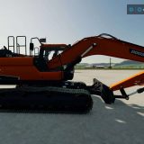Doosan DX225 v1.0 FS22 Mod | Farming Simulator 22 Mod