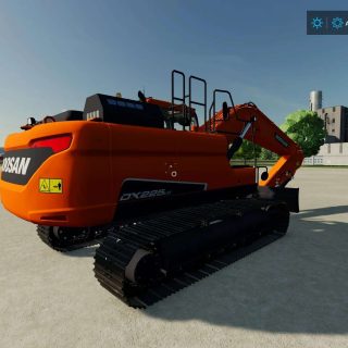 Doosan DX225 v1.0 FS22 Mod | Farming Simulator 22 Mod