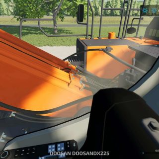 Doosan DX225 v1.0 FS22 Mod | Farming Simulator 22 Mod