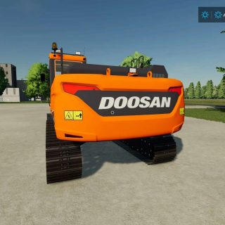 Doosan DX225 v1.0 FS22 Mod | Farming Simulator 22 Mod
