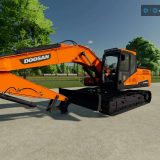Doosan DX225 v1.0 FS22 Mod | Farming Simulator 22 Mod