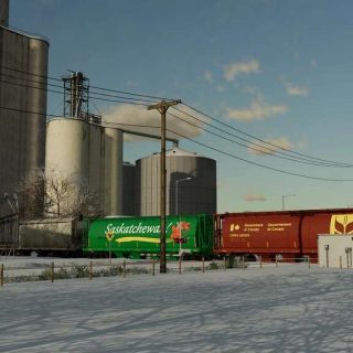 Edgewater Saskatchewan v1.0 FS22 Mod | Farming Simulator 22 Mod