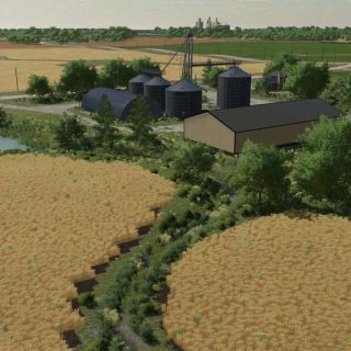 Edgewater Saskatchewan v1.0 FS22 Mod | Farming Simulator 22 Mod