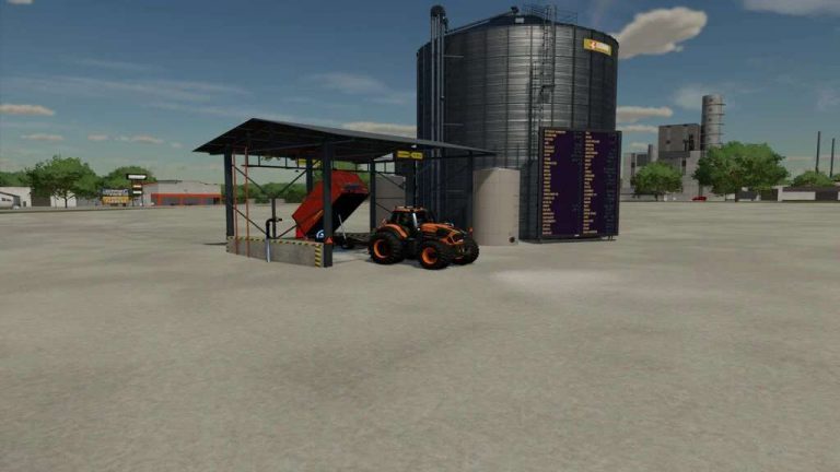 Farm Silo Grain-Liquid v1.0 FS22 Mod | Farming Simulator 22 Mod