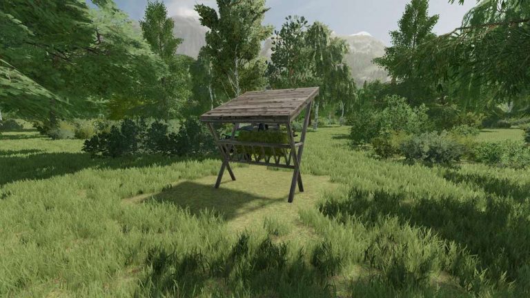 Feeding Place v1.0 FS22 Mod | Farming Simulator 22 Mod