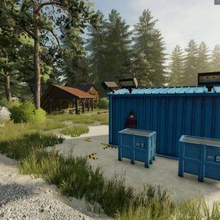 Fishing Resort Hut v1.0 FS22 Mod | Farming Simulator 22 Mod
