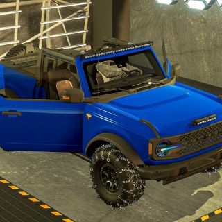 Ford Bronco 2021 V1.1 FS22 Mod | Farming Simulator 22 Mod