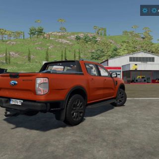 Ford Ranger Wildtrak 2023 v1.0 FS22 Mod | Farming Simulator 22 Mod