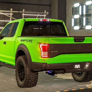 Ford Raptor F150 2017 V1.0 FS22 Mod | Farming Simulator 22 Mod