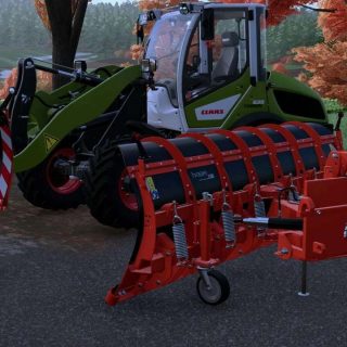 Front loader snow plow Bema 1100 v1.0 FS22 Mod | Farming Simulator 22 Mod