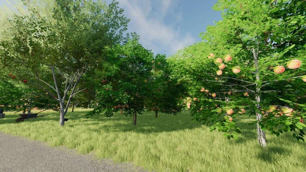 Fruit Orchard v2.0 FS22 Mod | Farming Simulator 22 Mod