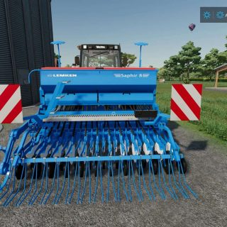 Lemken Saphir 8 v1.1 FS22 Mod | Farming Simulator 22 Mod