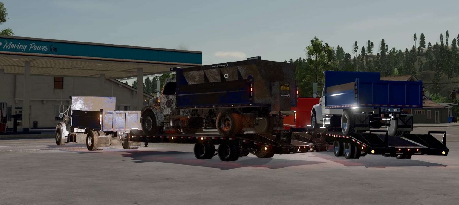 IH 4900 Single Axle Dump CHS V2.0 FS22 Mod | Farming Simulator 22 Mod