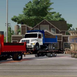 IH 4900 Single Axle Dump CHS V2.0 FS22 Mod | Farming Simulator 22 Mod