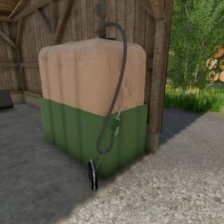 Fuel Tank With Pump v1.0 FS22 Mod | Farming Simulator 22 Mod