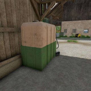 Fuel Tank With Pump v1.0 FS22 Mod | Farming Simulator 22 Mod