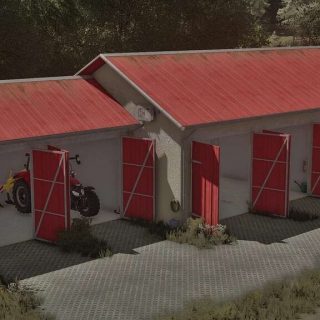 Garage For Machines v1.0 FS22 Mod | Farming Simulator 22 Mod