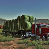 Globe 40 Ton Step Deck Auto Load v1.0 FS22 Mod | Farming Simulator 22 Mod