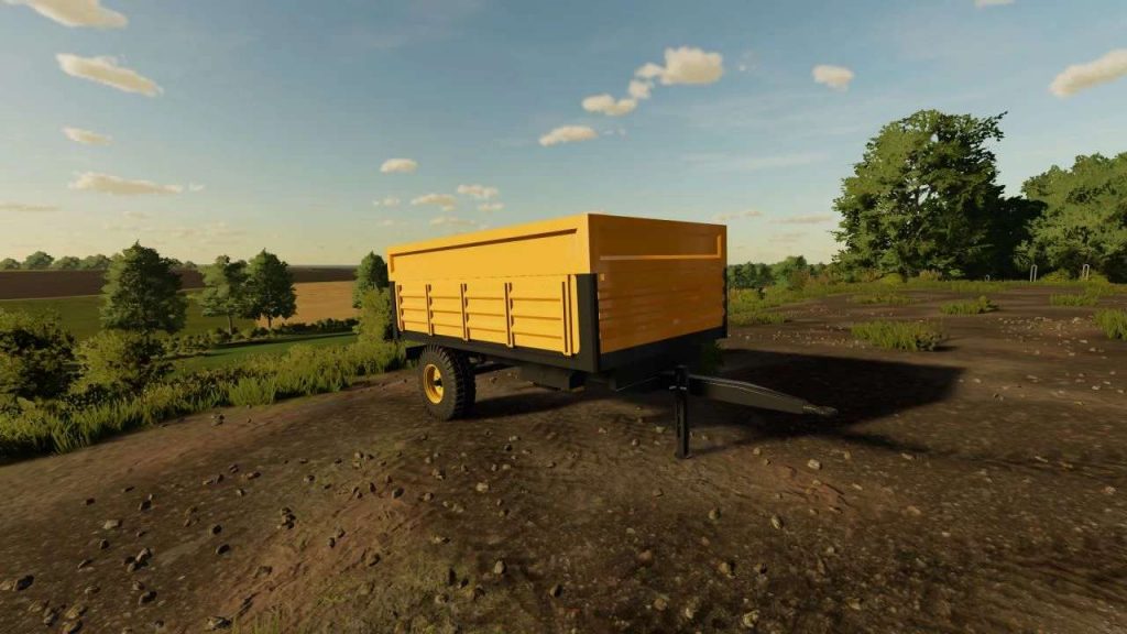 Gumus Trailer v1.0 FS22 Mod | Farming Simulator 22 Mod