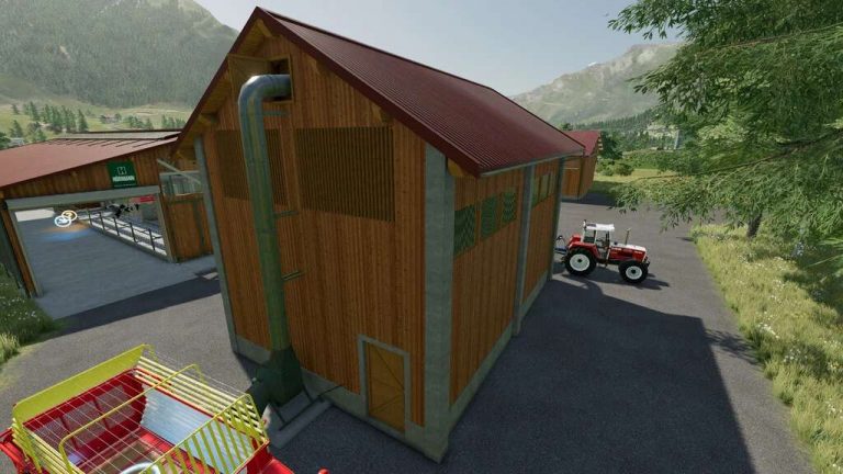 Hay Storage And Ventilation v1.0 FS22 Mod | Farming Simulator 22 Mod