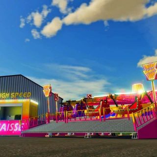 High Speed Forain v1.0 FS22 Mod | Farming Simulator 22 Mod