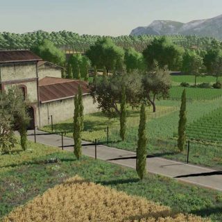 Hills Of Tuscany v1.0 FS22 Mod | Farming Simulator 22 Mod