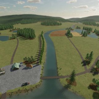 Hinterland Map v0.8.1 FS22 Mod | Farming Simulator 22 Mod