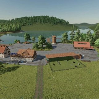Hinterland Map v0.8.1 FS22 Mod | Farming Simulator 22 Mod
