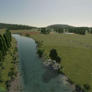 Hinterland Map v0.8.1 FS22 Mod | Farming Simulator 22 Mod