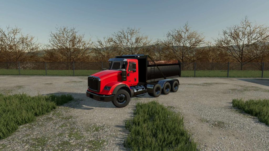 International HX620 Dump Truck v1.0 FS22 Mod | Farming Simulator 22 Mod