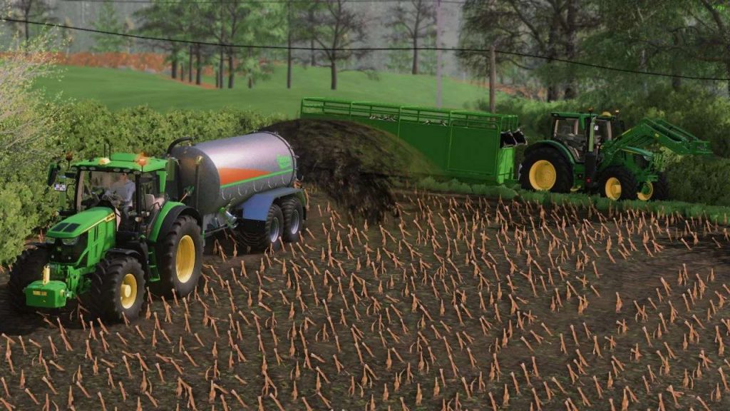 John Deere 6R Gen2 4cyl/6cyl (Interative Control) v1.0 FS22 Mod ...