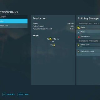 Juice Factory V1.0 FS22 Mod | Farming Simulator 22 Mod
