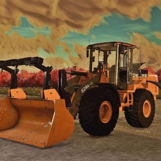 K Series Pay Loader v1.0 FS22 Mod | Farming Simulator 22 Mod