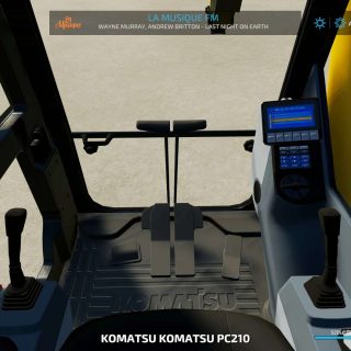 Komatsu pc210 v1.0 FS22 Mod | Farming Simulator 22 Mod