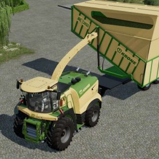 Krone Cargo Trailer by Ergev44 v1.0 FS22 Mod | Farming Simulator 22 Mod
