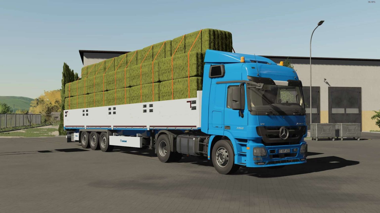 Krone Trailer PLB v1.0 FS22 Mod | Farming Simulator 22 Mod