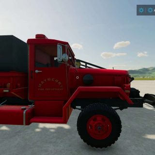 M35 Brush Truck v1.0 FS22 Mod | Farming Simulator 22 Mod