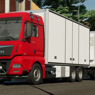 MAN TGX 26640 Box Pack v1.0.0.1 FS22 Mod | Farming Simulator 22 Mod