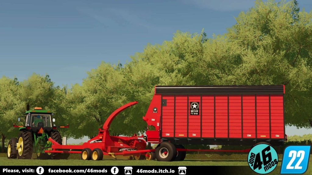 Meyer RT-RTX forage boxes pack v1.0 FS22 Mod | Farming Simulator 22 Mod