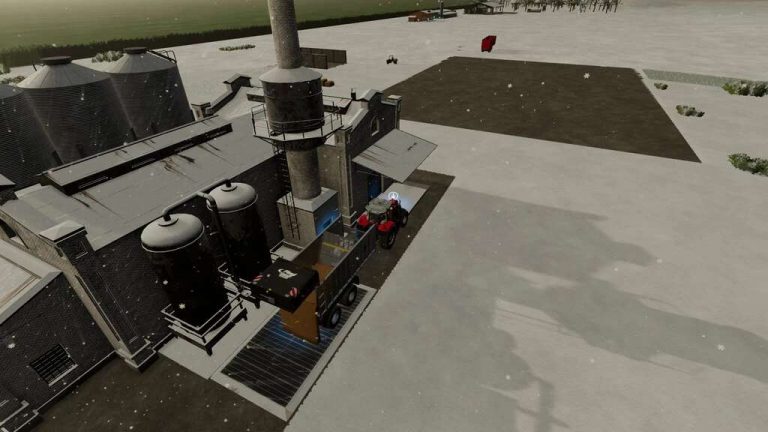 Mixing Mill v1.0 FS22 Mod | Farming Simulator 22 Mod