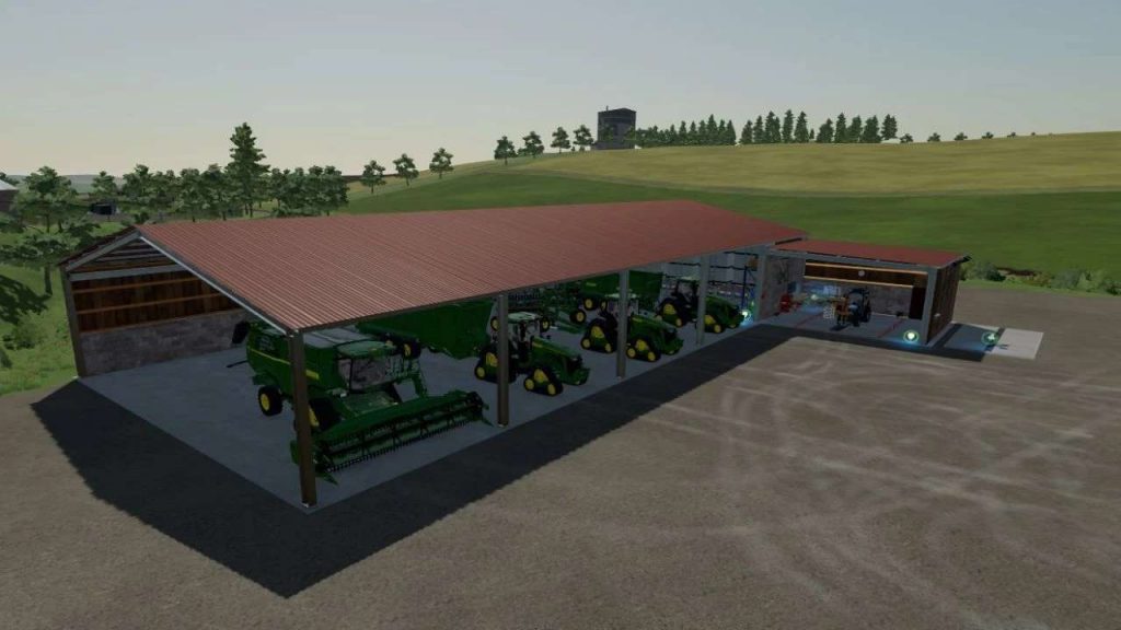 Multi-Service Building v1.0 FS22 Mod | Farming Simulator 22 Mod