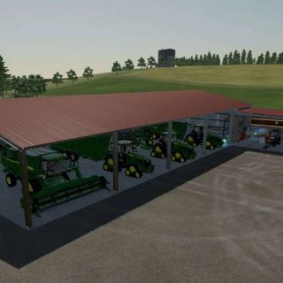 Multi-Service Building v1.0 FS22 Mod | Farming Simulator 22 Mod