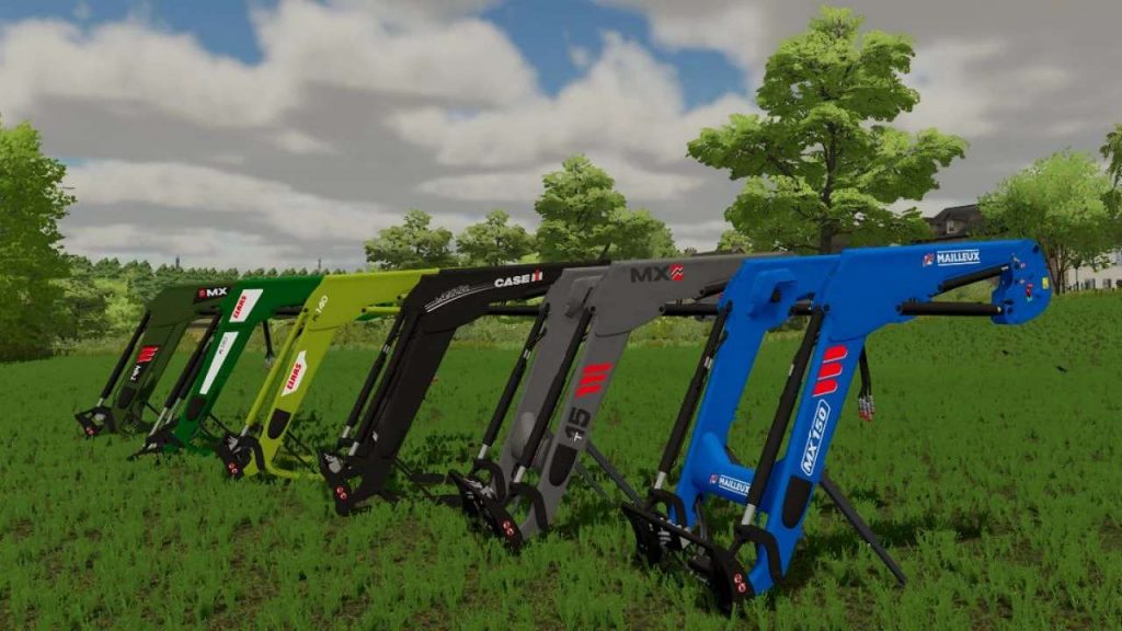 MX Loader T414 / CLAAS FL140 v1.2 FS22 Mod | Farming Simulator 22 Mod