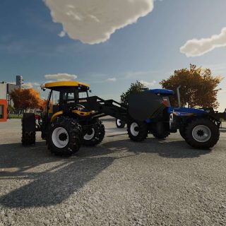 New Holland tv6070 v1.0 FS22 Mod | Farming Simulator 22 Mod