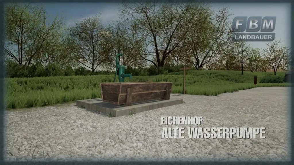 Old Water Pump v1.0 FS22 Mod | Farming Simulator 22 Mod