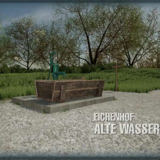 Old Water Pump v1.0 FS22 Mod | Farming Simulator 22 Mod